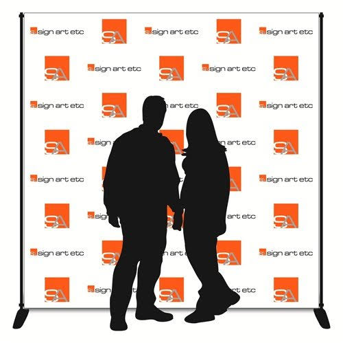 8x8 Step And Repeat Banner Stand HSZ 1 s